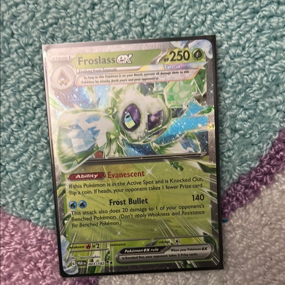 Pokemon | Toys | Pokemon Green And Blue Celebi Holographic Trading Card ...